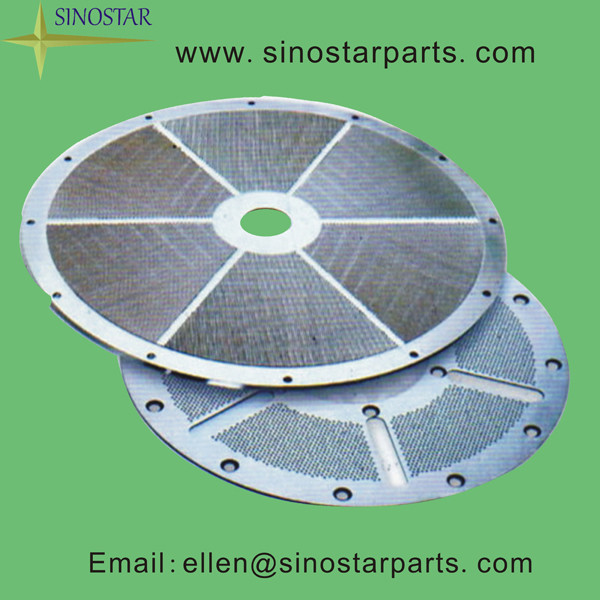 paper processing machinery stainless screen plate