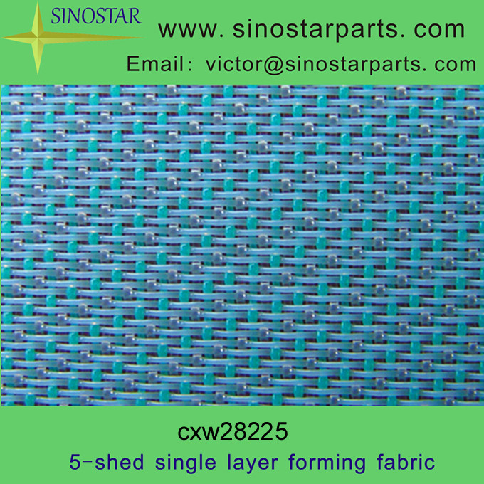 polyester forming fabrics,single layer,CXW28225