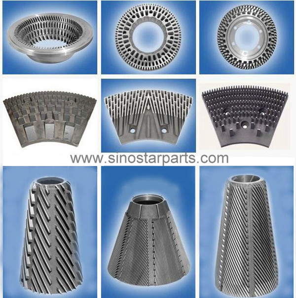 refining disc,disk refiner plates for paper & pulp mill